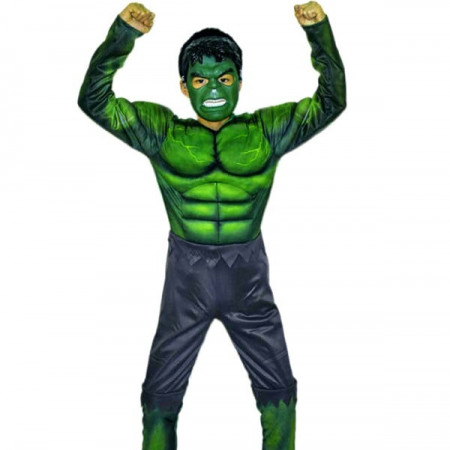 Kostim Hulka sa mišićima i maskom