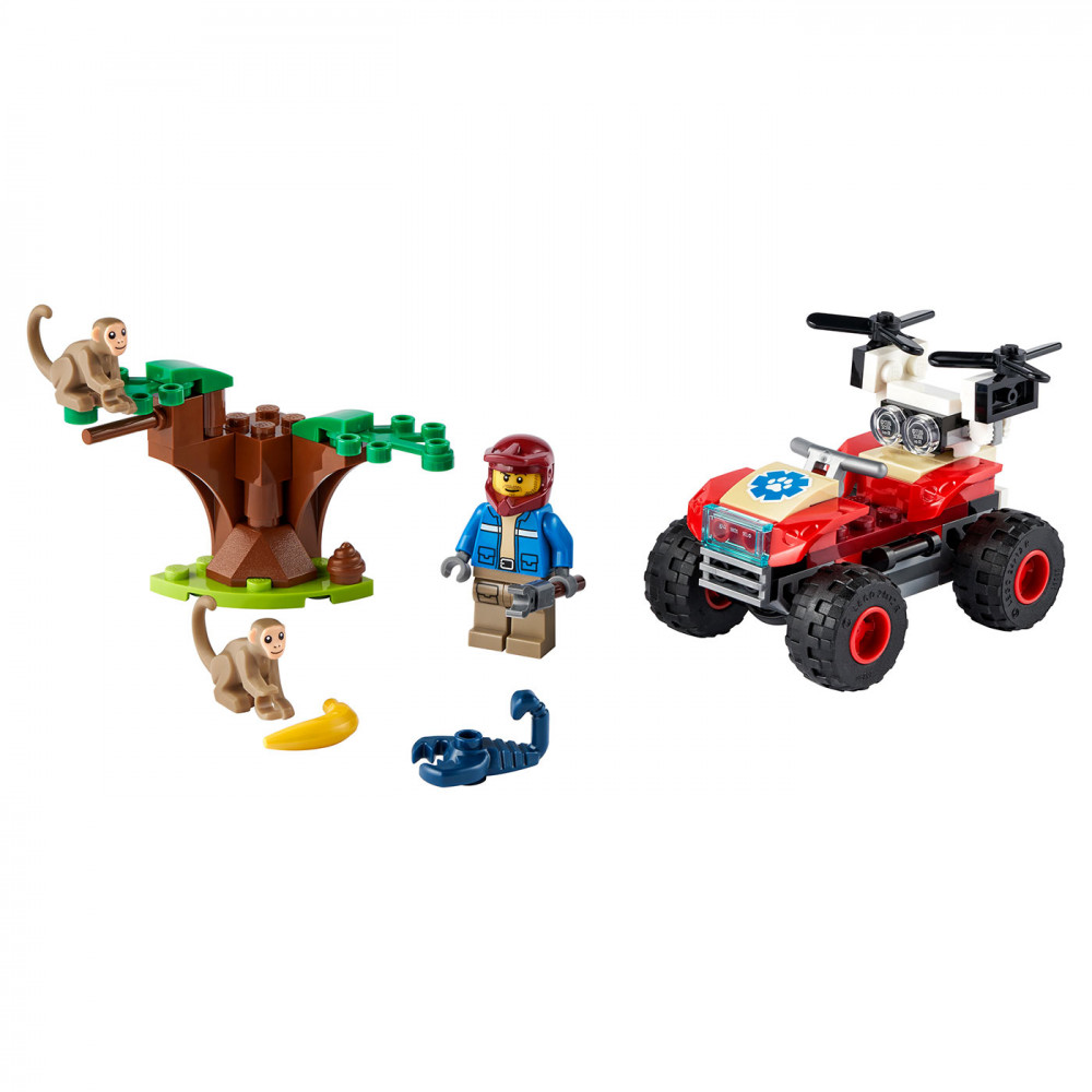 LEGO 60300 Četvorotočkaš za spasavanje divljih životinja
