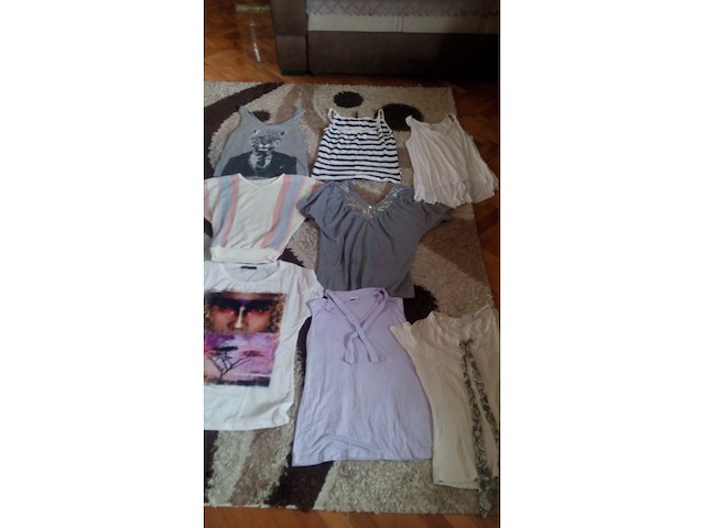 Paket zenskih majica,M/L