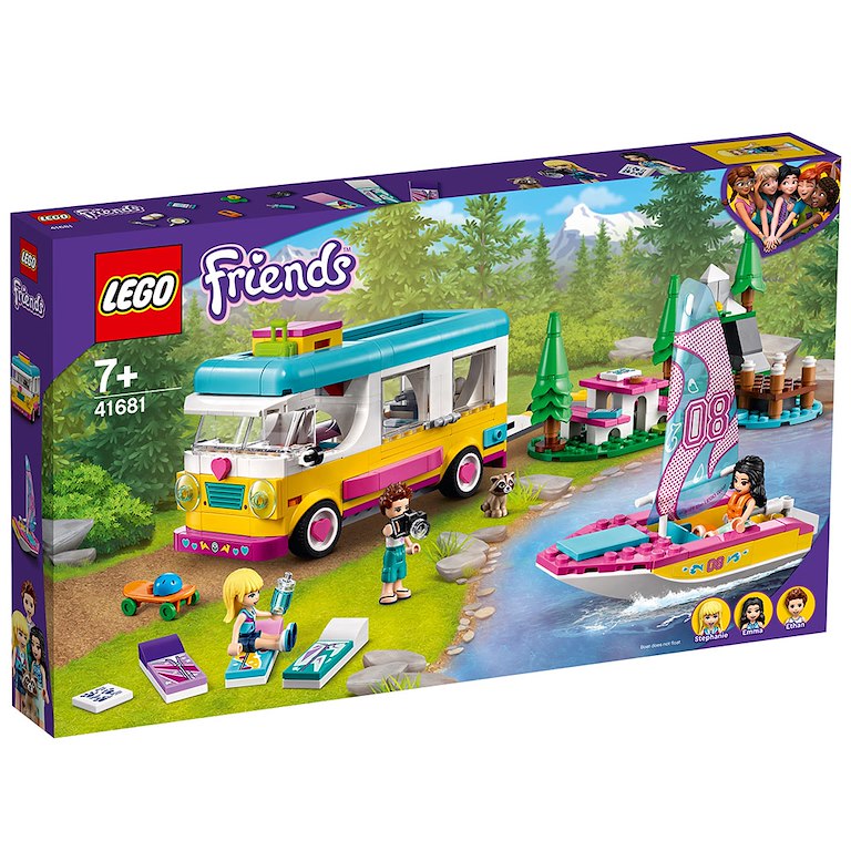 LEGO FRIENDS Kamper kombi i čamac