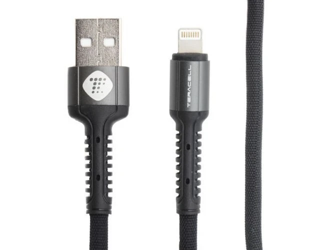 Teracell Evolution kabl za punjač USB A (muški) na lightning (muški) 1m crni