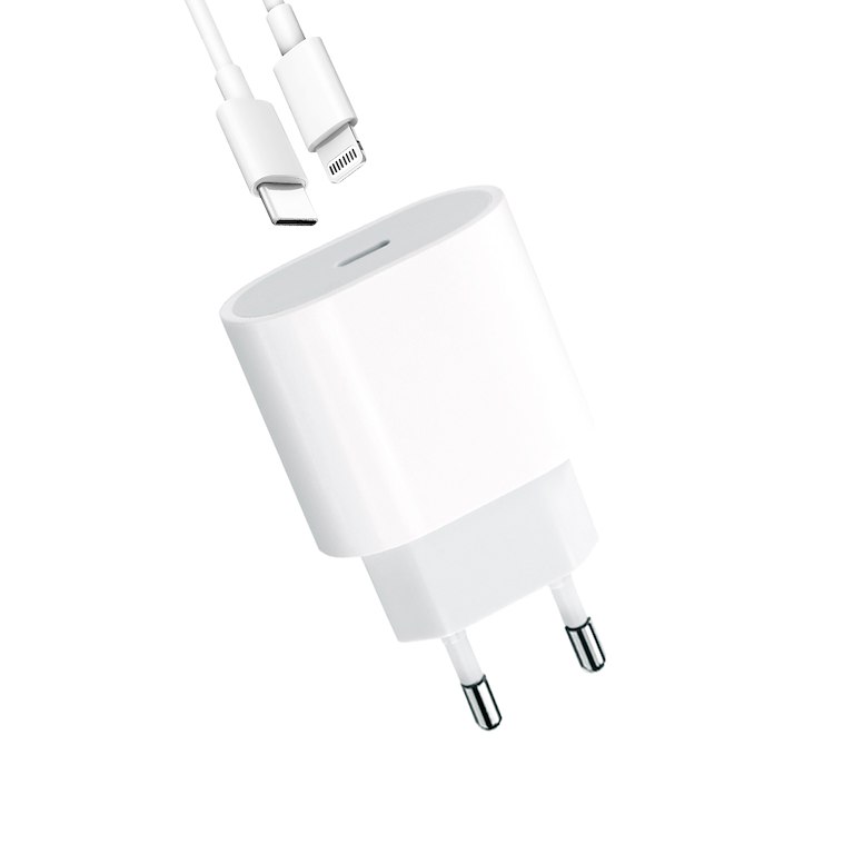 WEWO PD Punjač za iPhone 12/13 20W/3A + Type-C na iPhone USB cable