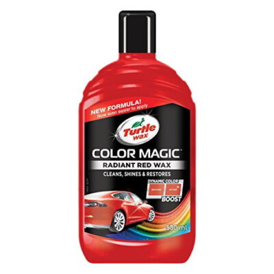 TURTLE WAX – COLOR MAGIC RADIANT RED WAX 500ml