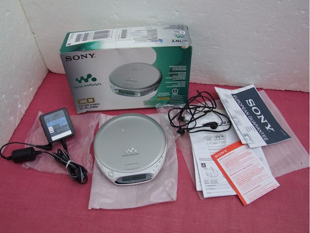 Sony Portable CD Player D-EJ361 FULL u kutiji+GARANCIJA