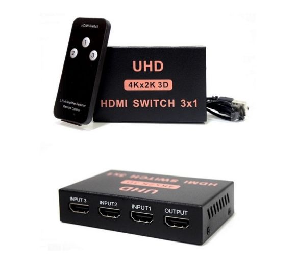 FAST ASIA - HDMI Switch 3x1 4Kx2K 3D