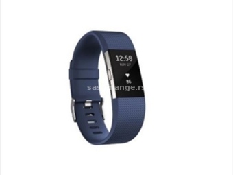 Pametni sat Fitbit Charge 2-Fitbit Charge 2 Blue Silver S-