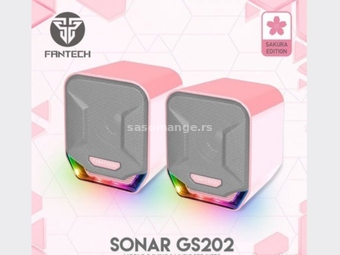 Laptop zvucnici Fantech GS202 Sonar Sakura -NOVO