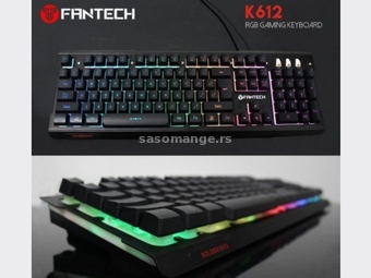 Tastatura Gaming Fantech K612 Soldier crna