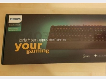 Tastatura Philips G403 RGB mehanicka crna -NOVO