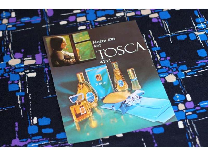 Reklama TOSCA parfemi, ISKRA