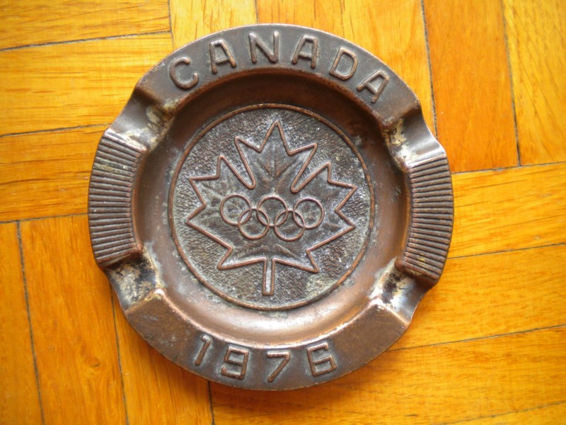 CANADA 1976 OLYMPIC GAMES, pepeljara
