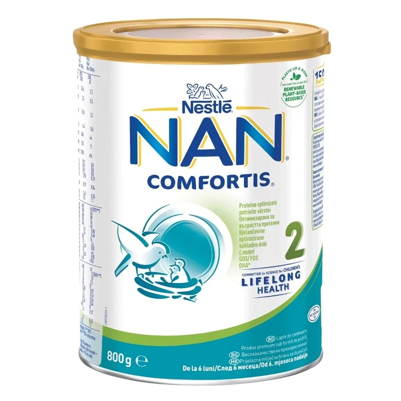 Nestle NAN Comfortis 2 800 gr, 6-12m