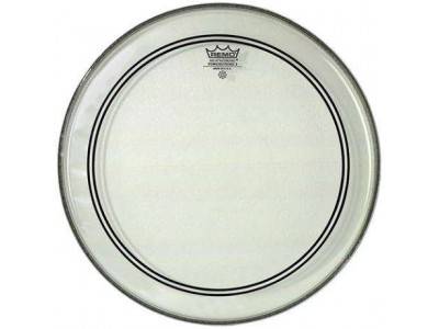 Remo 20" POWERSTROKE P3 CLEAR BASS DRUM HEAD WITH FALAM PATCH