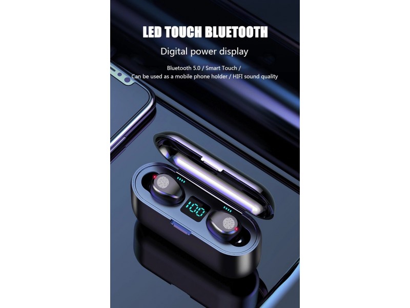 HATOSTEPED Wireless Bluetooth Earphone 5.0 TWS Mini Wir