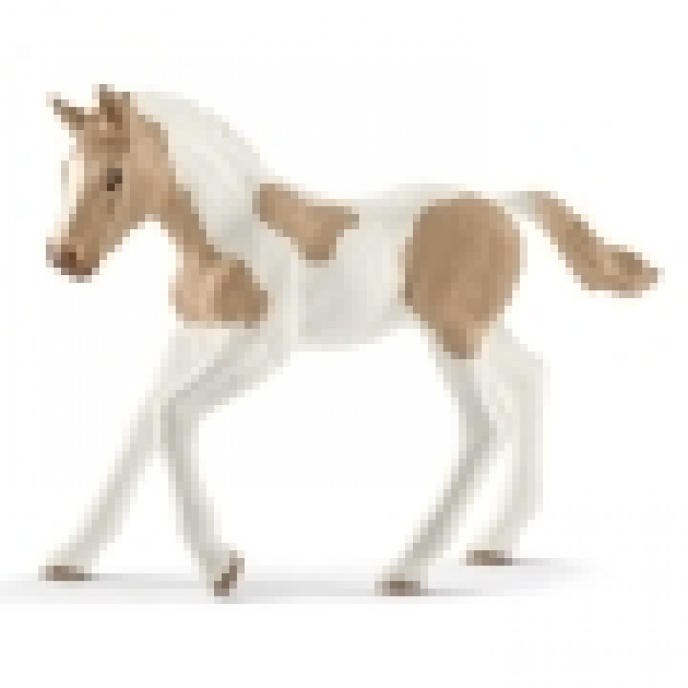 SCHLEICH Paint konj zdrebe 13886