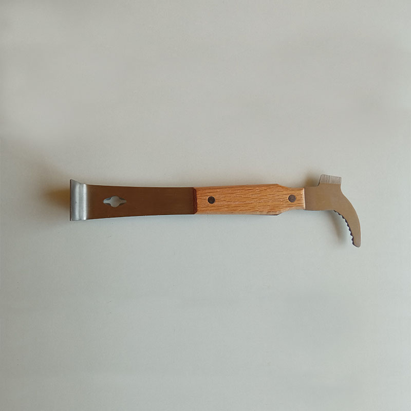 Pčelarski nož sa drvenom drškom – INOKS