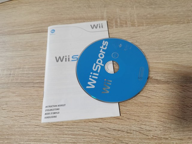 ORIGINAL igrica Nintendo Wii Konzolu Wii Sport