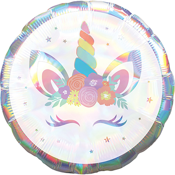 4080801
18″ Foil Unicorn Party Iridescent