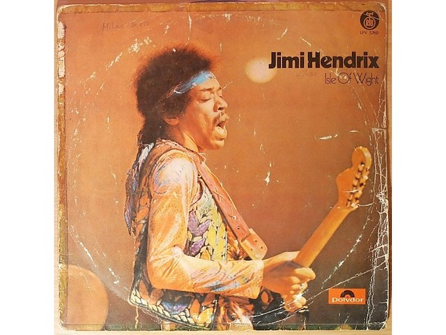 LP JIMI HENDRIX - Isle Of Wight (1971) 1. press, G+/G-