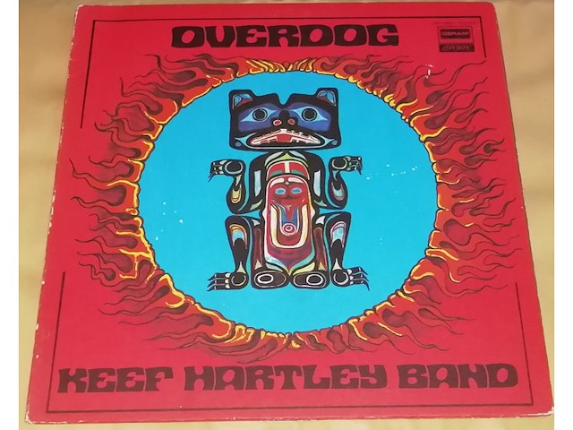 Keef Hartley Band ‎– Overdog (LP), US PRES