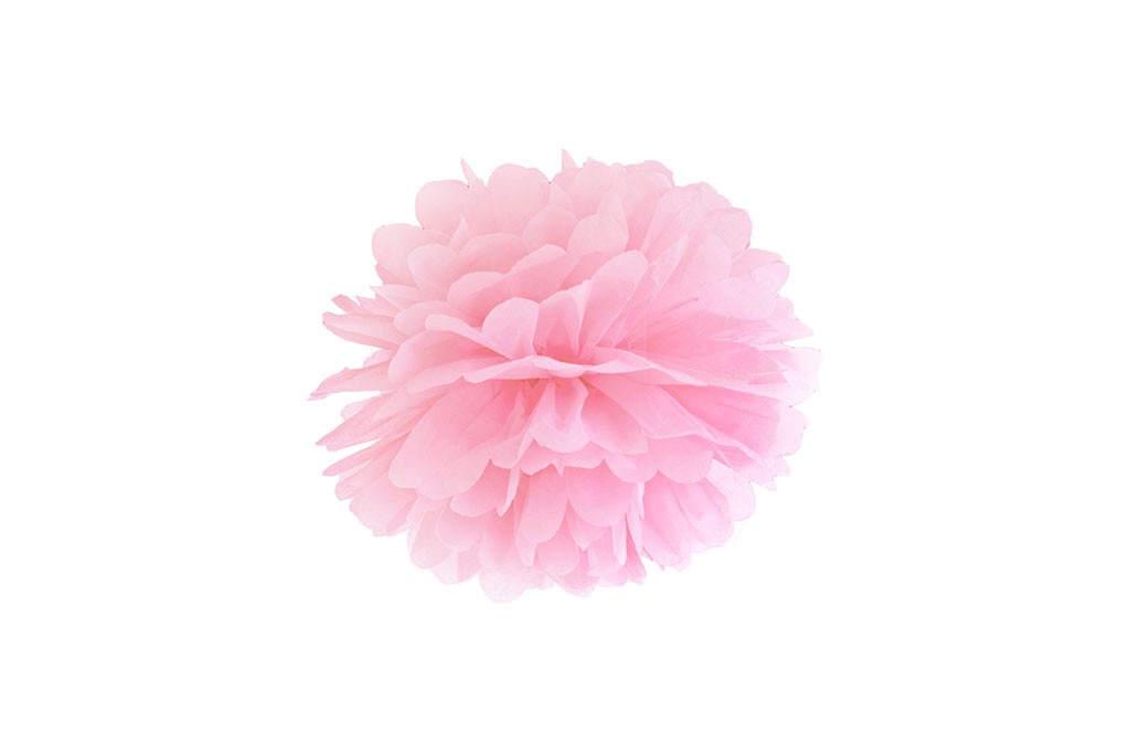 Pompom svetlo roze – 35cm