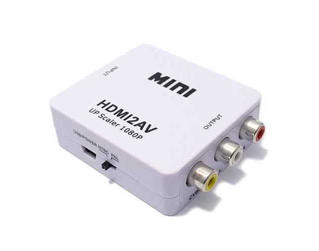 Adapter HDMI F na AV (MS)