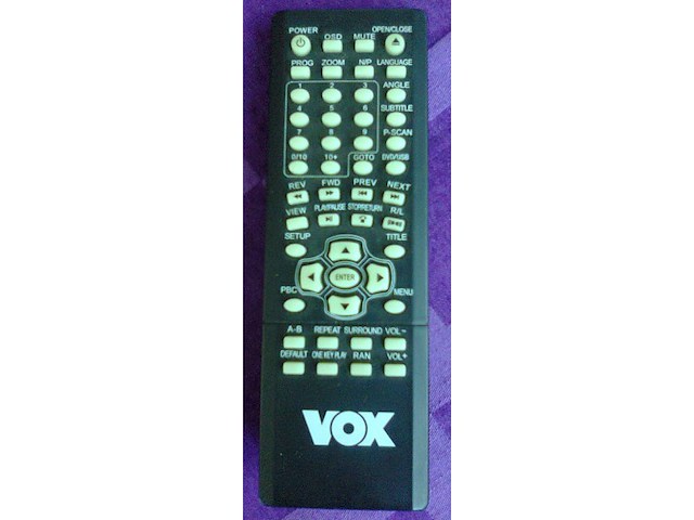Daljinski Upravljac VOX DvD USB Player Home cinema