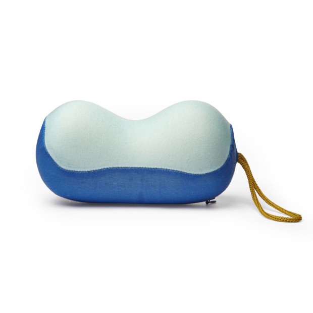 Jastuk za vrat od memori pene-plavi