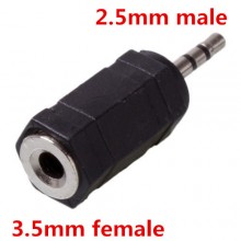 Audio adapter 2,5mm muški na 3,5mm ženski