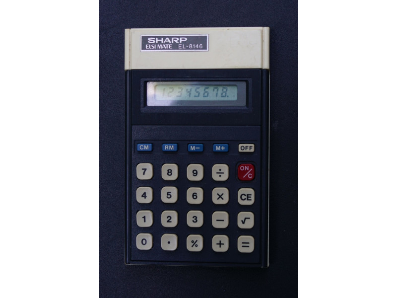 Sharp Elsi Mate EL8146 stari kalkulator
