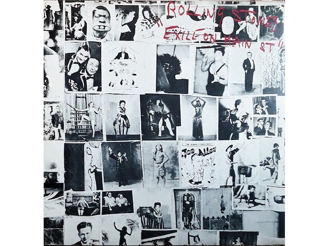 2LP: ROLLING STONES - EXILE ON MAIN ST (FRANCE PRESS)