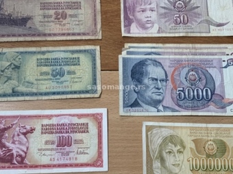 Novčanice SFRJ 1968-1990