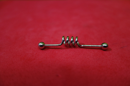 Industrial pirsing spirala