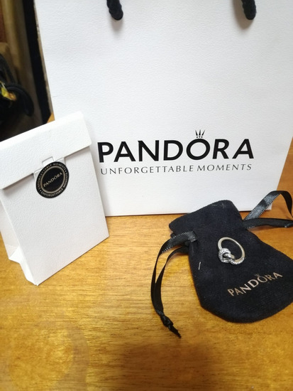 srebrni prsten Pandora