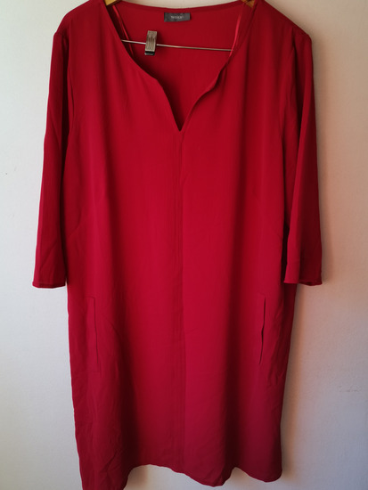 Yessica C&A crvena tunika/haljina