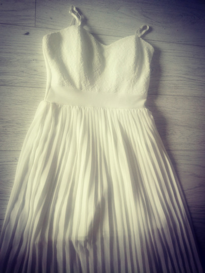 Vintage bela haljina