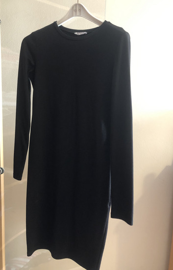 Zara crna haljina M