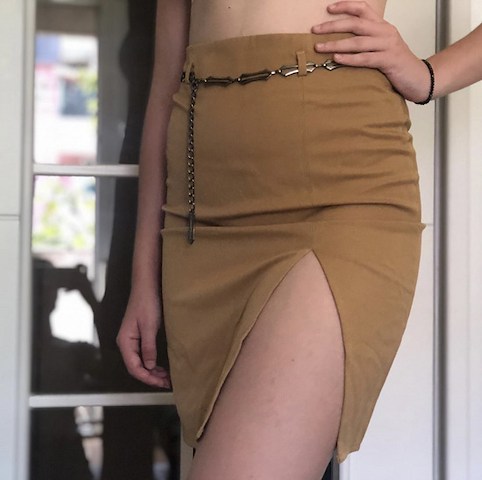 Nova braon suknja