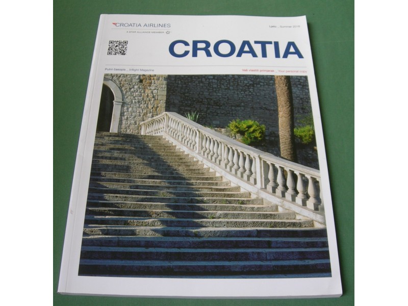 Croatia, putni časopis, leto 2018.