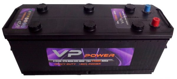 VP POWER 12V 110AH L+