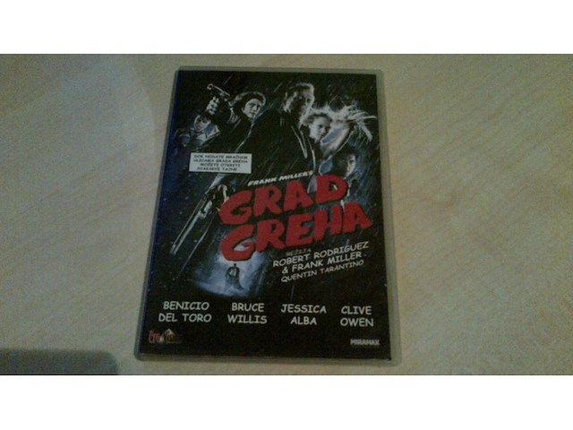 DVD GRAD GREHA  -  BRUS VILIS