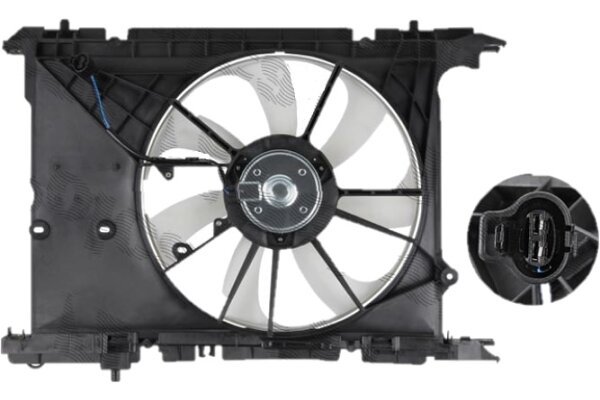 Ventilator hladnjaka (ventilator+motor) 811623W2 - Toyota Auris 07-12