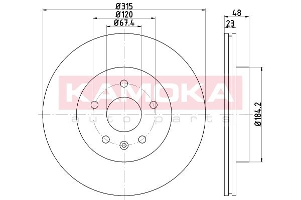 Zadnji diskovi kočnica 103242 - Opel Insignia 08-17