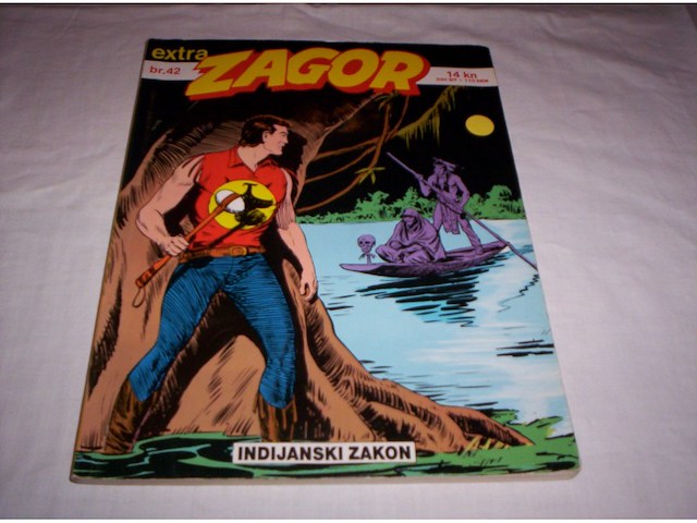 Zagor extra br. 42 - Indijanski zakon