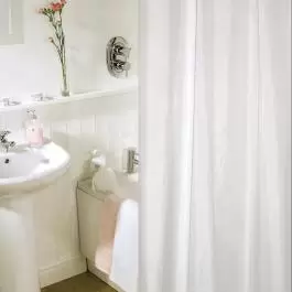 Zavesa za kupatilo bela 180x200cm CN7301 Diplon