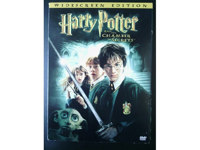 DVD HARY POTTTER  AND THE CHAMBER OF  SECRETS