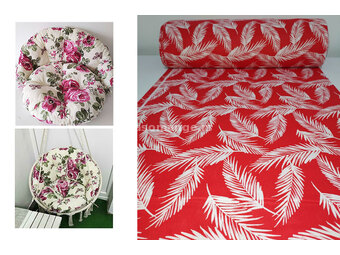 Jastuci za Makrame ljuljašku Nitt - Flora Red