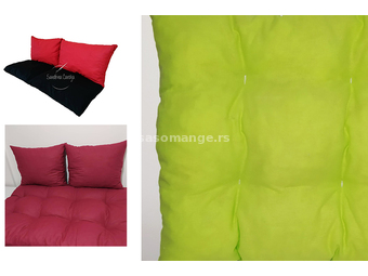 Jastuci za garniture od paleta - 100 x 50 x 50 cm - Limeta