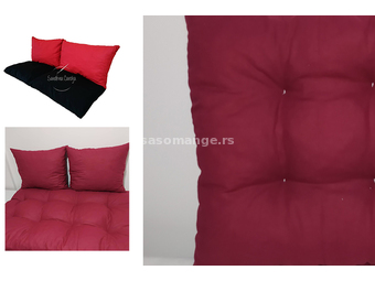 Jastuci za garniture od paleta - 100 x 50 x 50 cm - Cherry