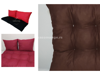 Jastuci za garniture od paleta - 100 x 50 x 50 cm - Brown